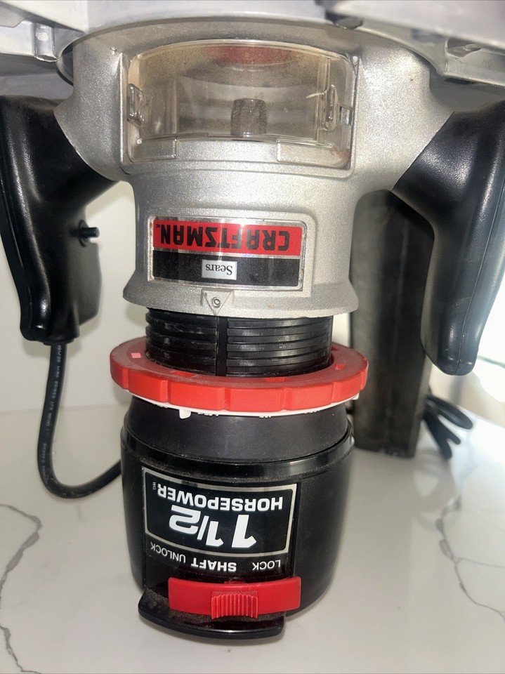 SEARS CRAFTSMAN ROUTER TABLE VINTAGE 25475 PREOWNED | eBay