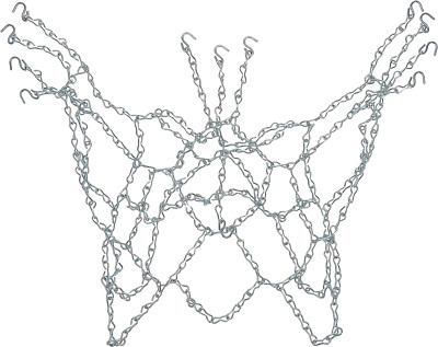 Outdoor Basketball Net for Rim Heavy Duty Chain Chains Metal Link Hoop ...