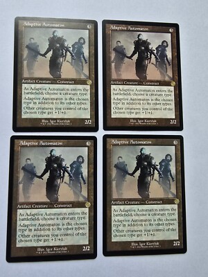 4x Adaptive Automaton - Retro Artifacts - Near Mint - MTG | eBay