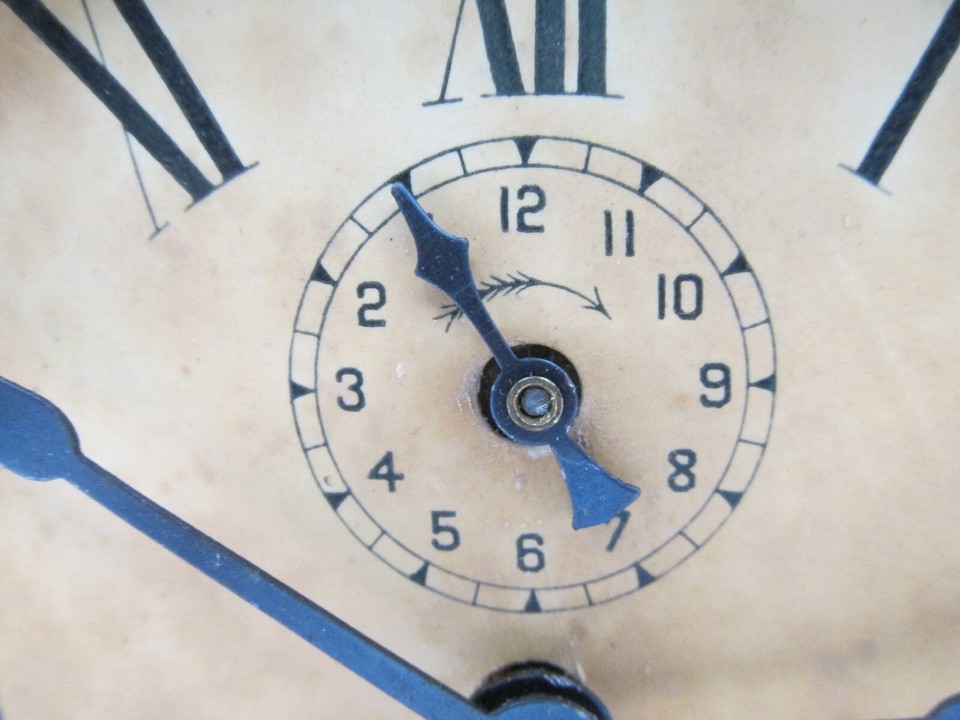 VINTAGE SETH THOMAS WIND-UP TOP-BALL METAL ALARM CLOCK MADE IN USA! | eBay