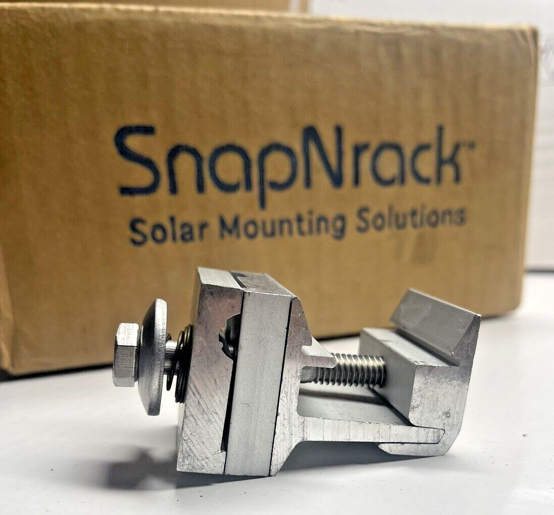 20pcs 242-01128 SnapNrack Ultra Rail Hanger Bolt Clamps | eBay