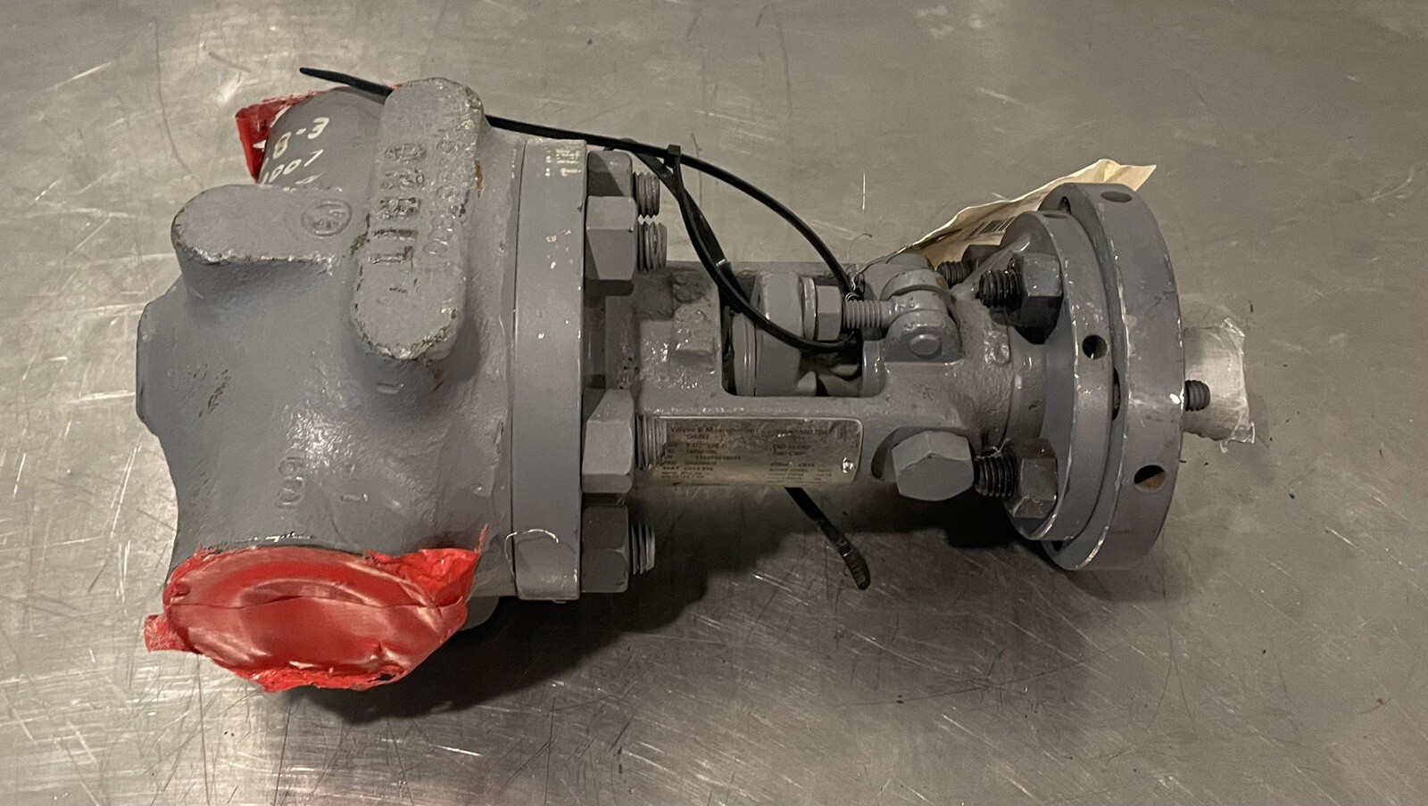 Cameron 1460SH8L Orbit Pneumatic Ball Valve 1-1/2” Steel Socket Weld ...