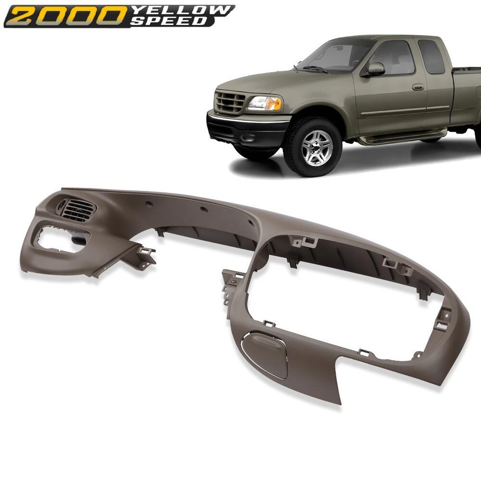 Dashboard Bezel Fit For 97-03 Ford F-150 Expedition Instrument Dash Pad ...