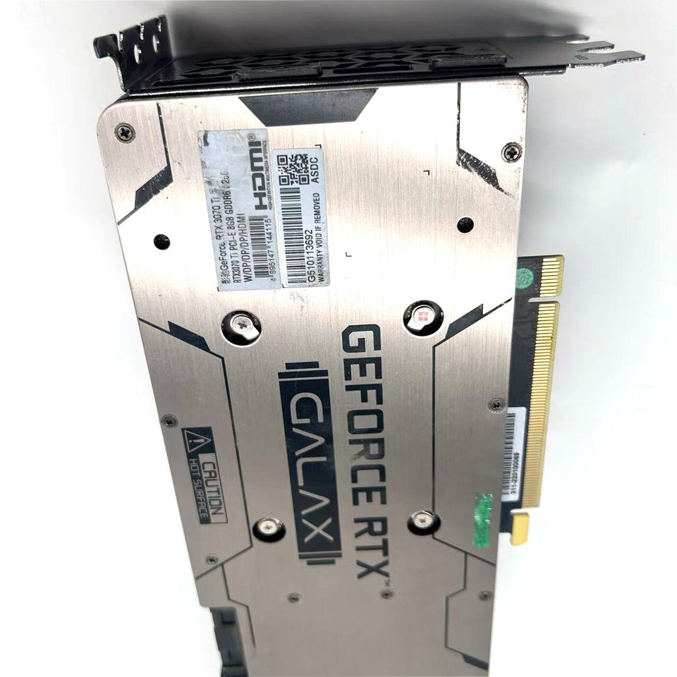 GPU DDR6 Graphics Card RTX3070 Ti PCI-E 8GB 256BIT For Galax GeForce ...