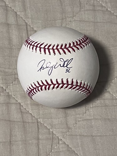RANDY WELLS Signed Autographed ROML Baseball PCM Sports COA Chicago ...