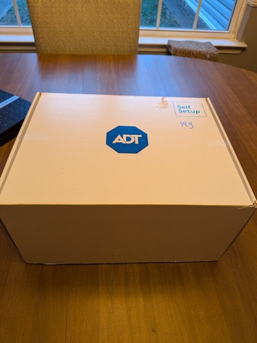 ADT Self Set Up Home Security System Base, 2 Door &2 Motion Sensors, 1 ...