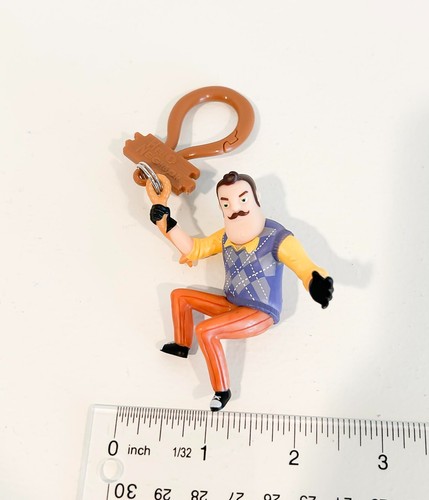 Hello Neighbor Hanger Collectibles Mini Figures Backpack Clip Rope ...