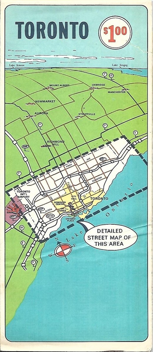 Detailed Map Of Toronto Ontario Canada Toronto City By Lucid Map The