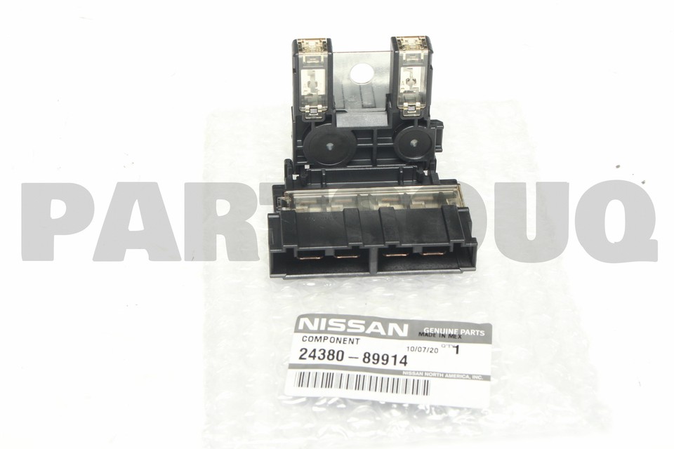 2438089914 Genuine Nissan HOLDER ASSY-FUSIBLE LINK 24380-89914 | eBay