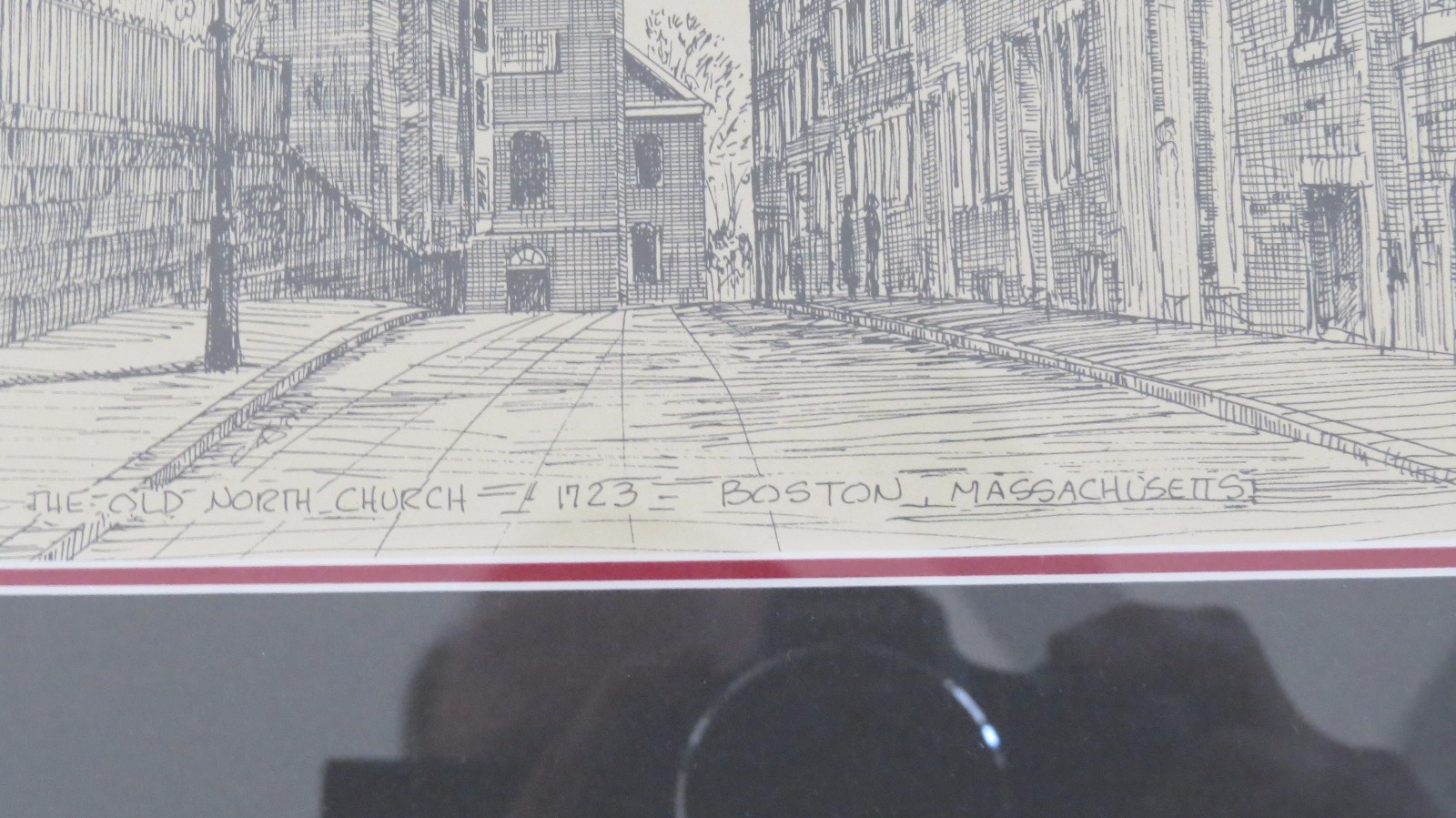 4 Clark M Goff Framed Prints Beacon Hill Old North Church Old S ...