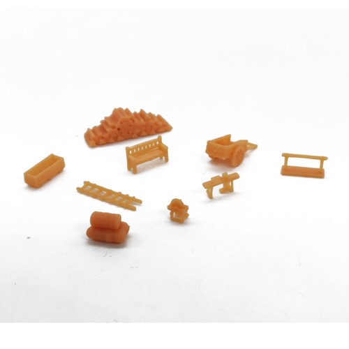 Outland Models Railroad Scenery Country Farm Tool Accessory Set N Scale ...