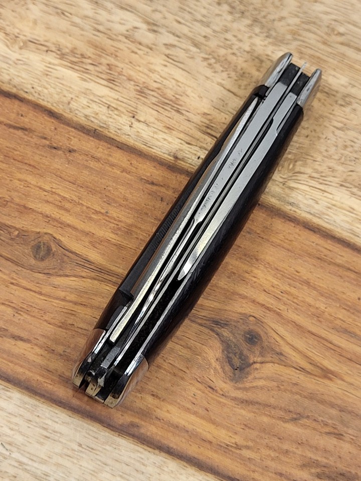 VINTAGE FRIEDRICH ERN & CO (GERMANY) WOOD HNDL/3 BLD (MODEL?) POCKET ...