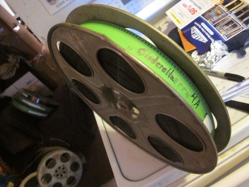 35mm animated classic feature film reel 4 of Cinderella | eBay