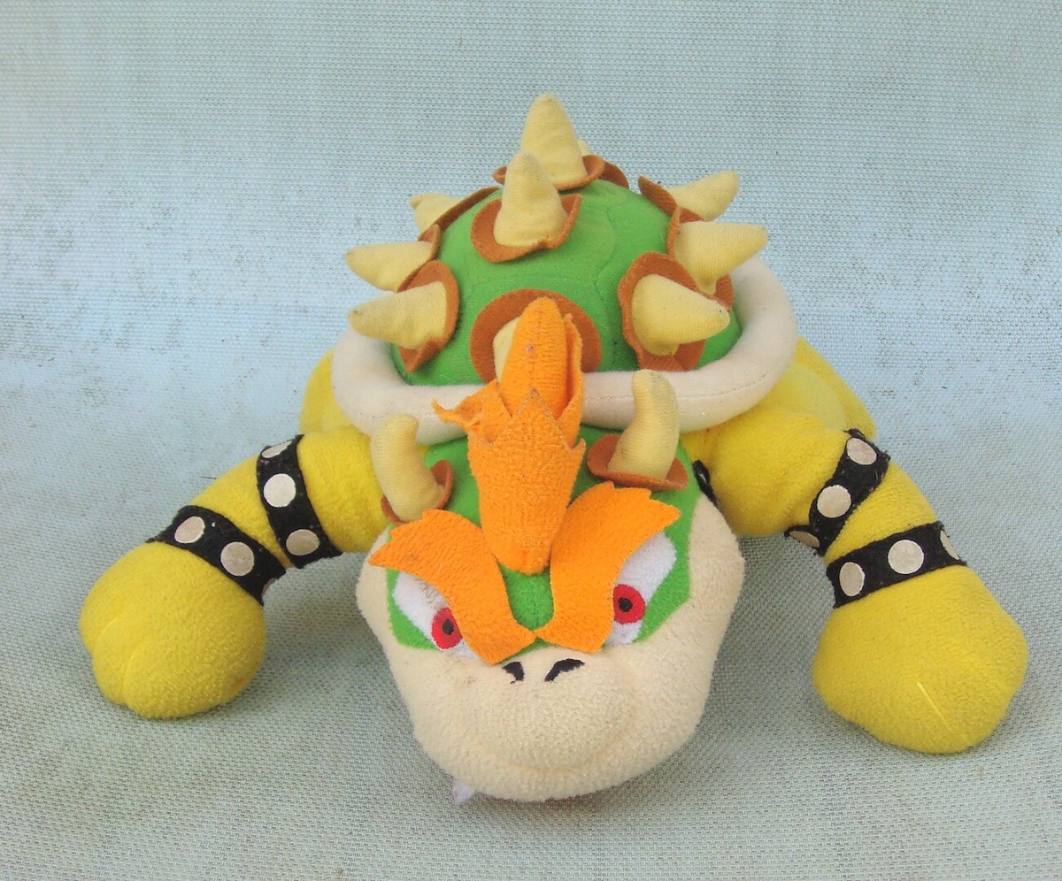 Mario Party 8 Bowser Plush Super Mario 3D World + Bowser's Fury For