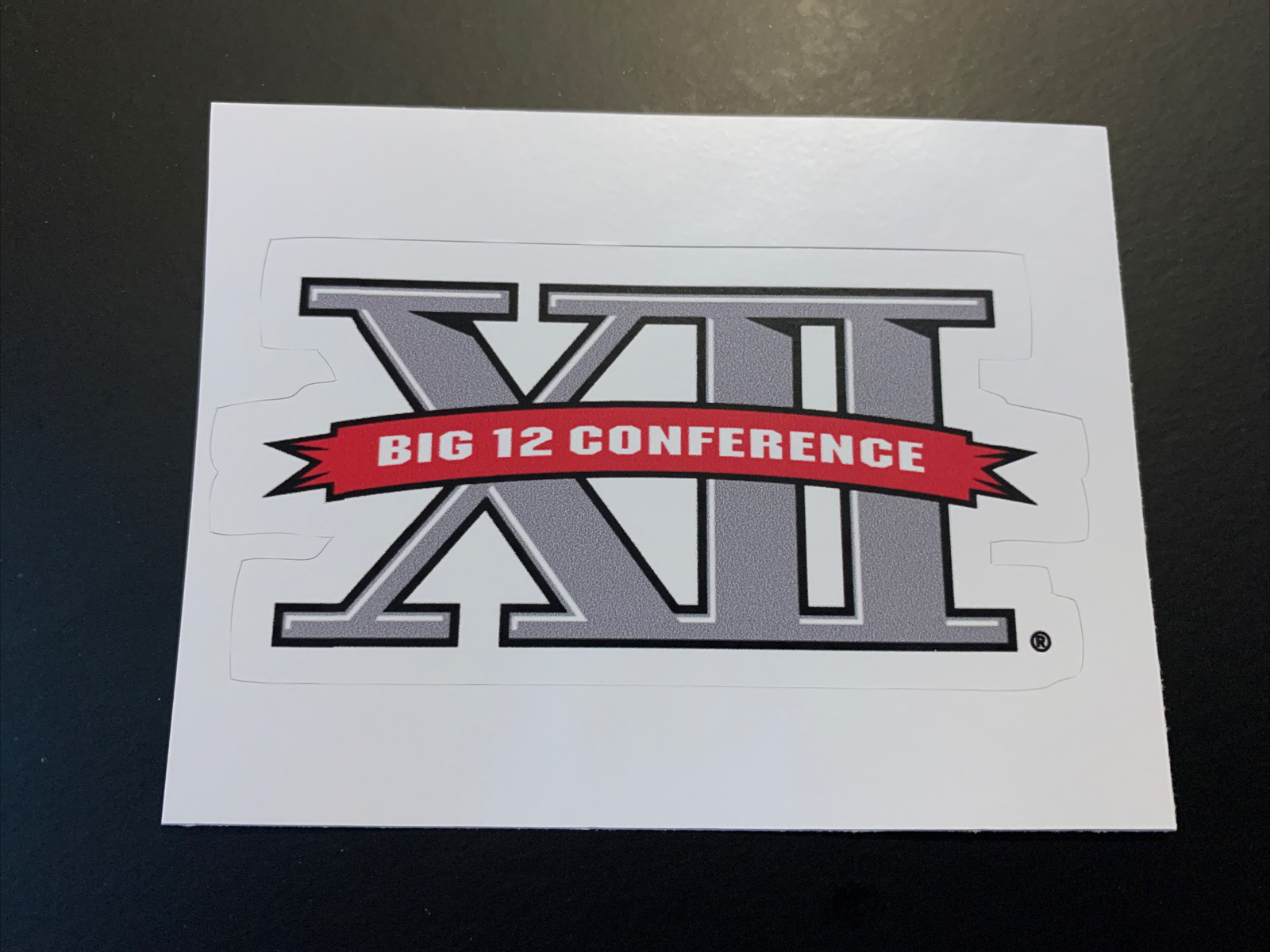 Big 12 Conference Logo Sticker - Old Logo Color NCAA - Free Shipping 3. ...