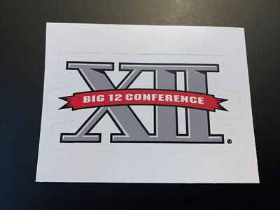 Big 12 Conference Logo Sticker - Old Logo Color NCAA - Free Shipping 3. ...