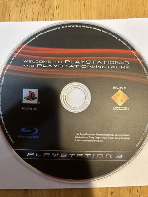Welcome To Playstation 3 and Playstation Network PS3 Blu Ray - DISC ...