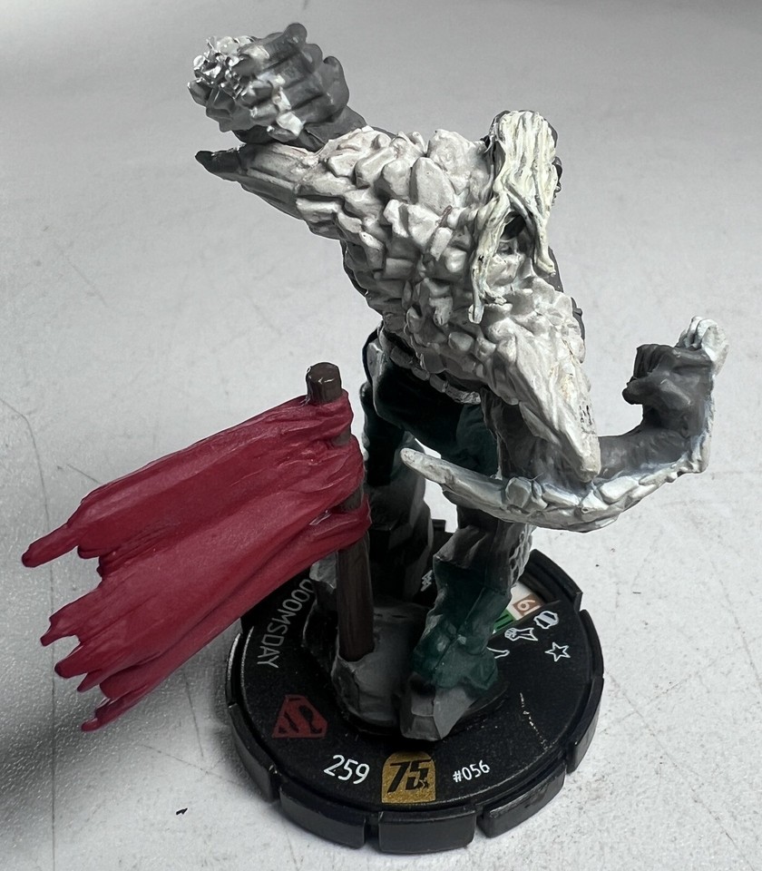 Heroclix DC Doomsday #056 75th anniversary set Super Rare figure No ...
