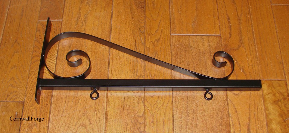 Metal Sign Hanger Bracket - 24" - Amish Made - Well Built for Shop Home ...