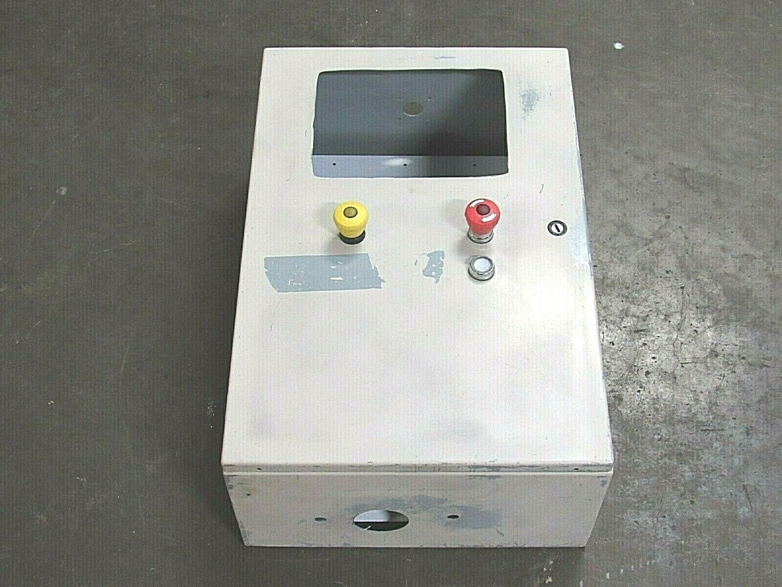 HOFFMAN 9-1/2" X 7-1/4" PANELVIEW ELECTRICAL ENCLOSURE BOX CSD24168 ...