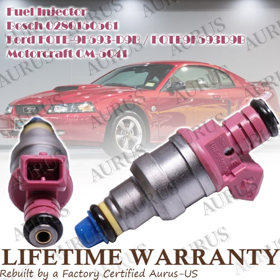 x8 OEM BOSCH Fuel Injectors 0280150561 for 1999 2000 2001-2004 Ford ...