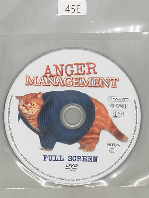 Anger Management (DVD, 2003, Full Frame) Disc Only No Tracking ...