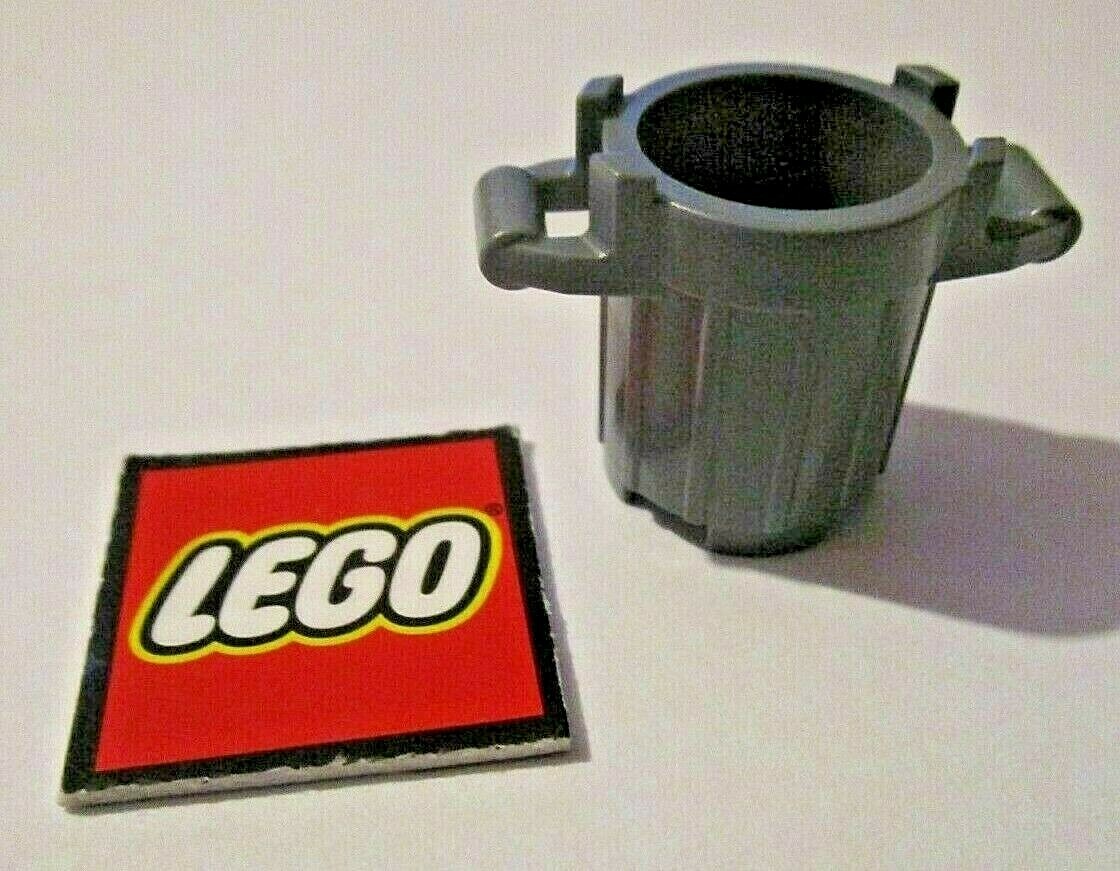 LEGO Dustbin with Lid Holders - Choose Colour NEW Design 28967 / 92926 ...