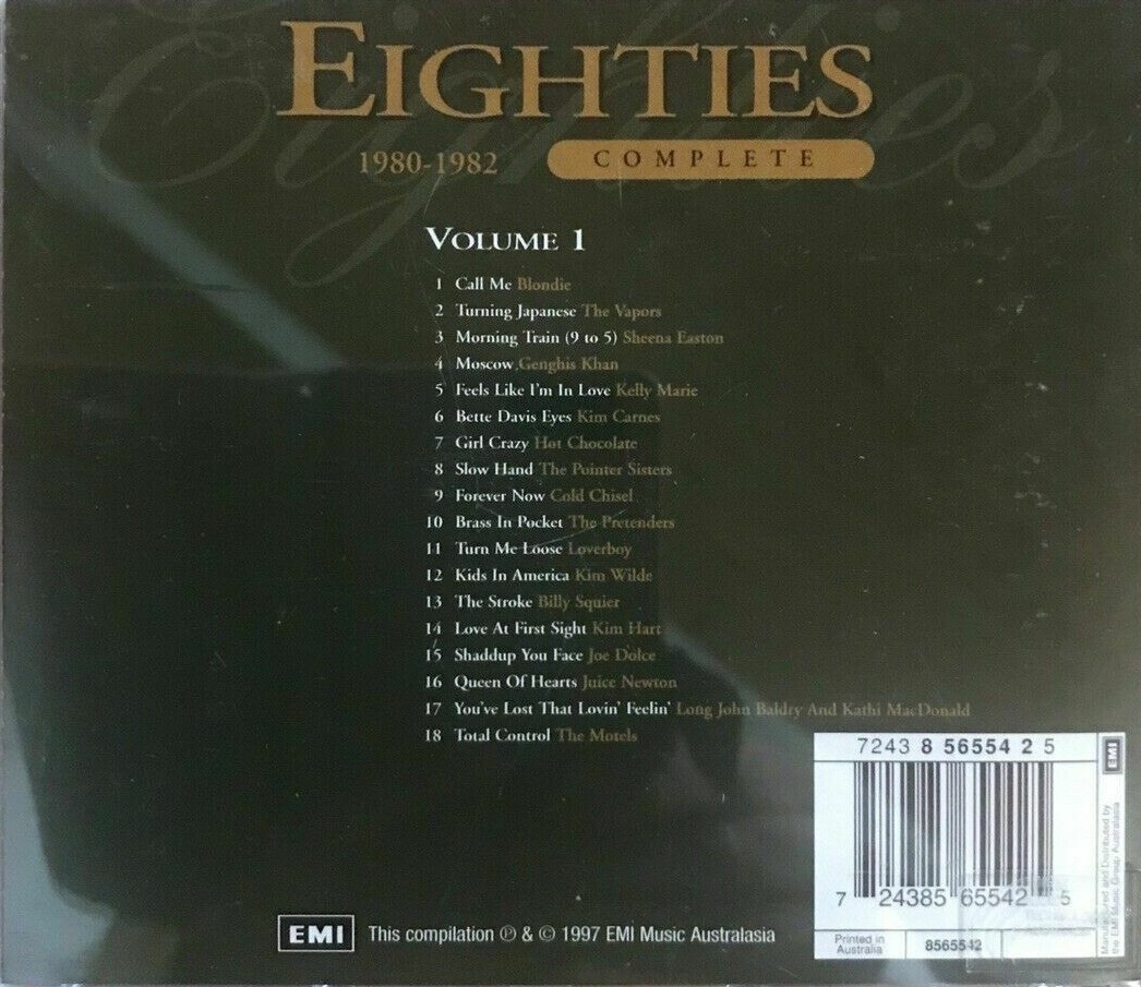 Eighties Complete, Vol. 1 by Various Artists (CD, 1997) for sale online ...