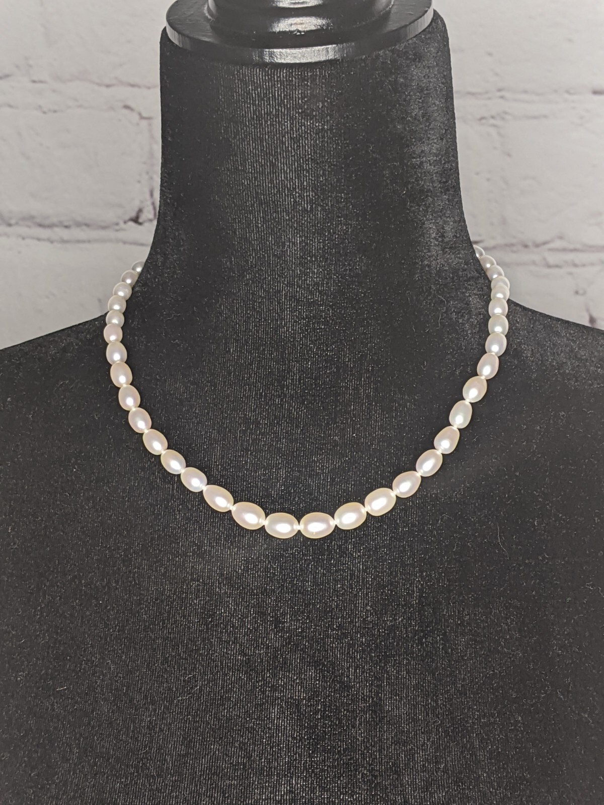 Honora Single Strand Fresh Water Pearl Necklace 925 S… - Gem