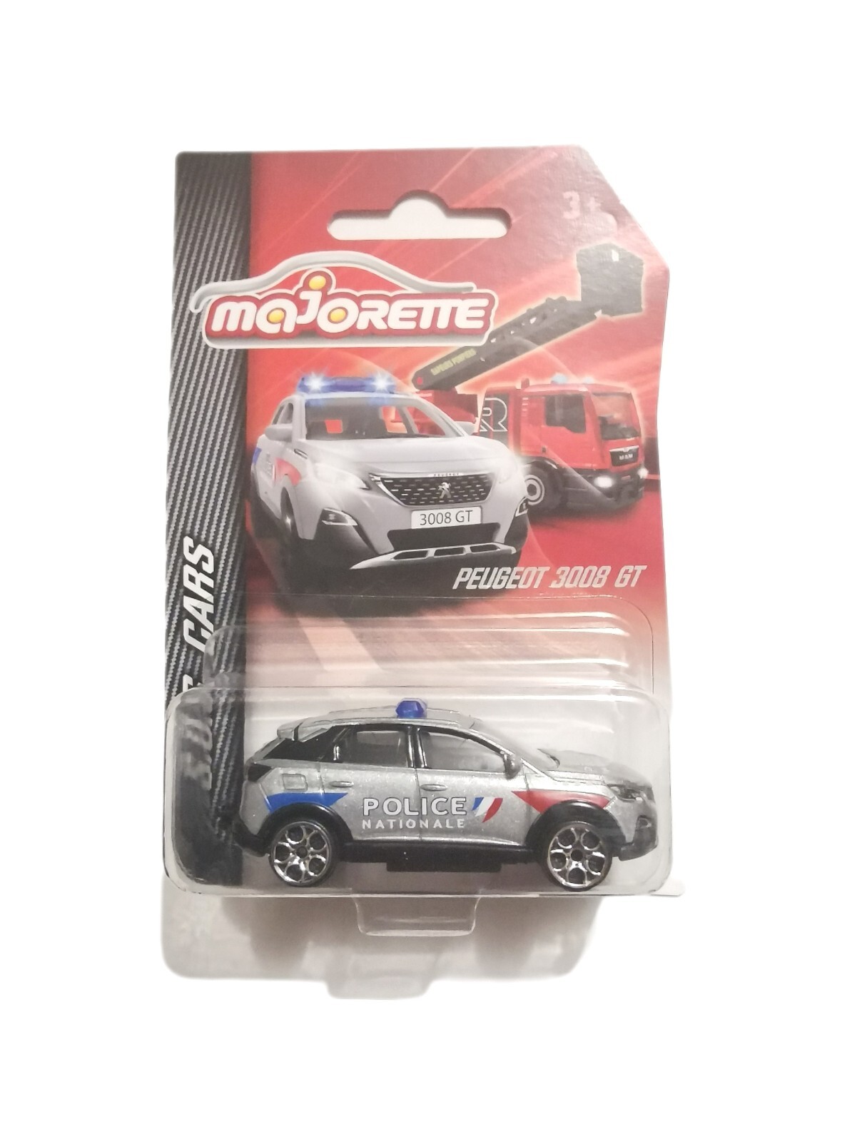 PEUGEOT 3008 GT POLICE NATIONALE FRANCE MAJORETTE 1/64 SOS CARS NEW ...