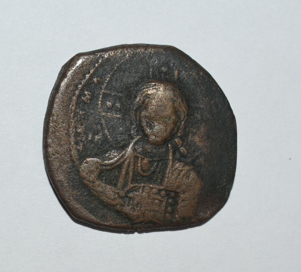Jesus Christ Coin Anonymous Follis Constantine VIII 1025-1028 ...