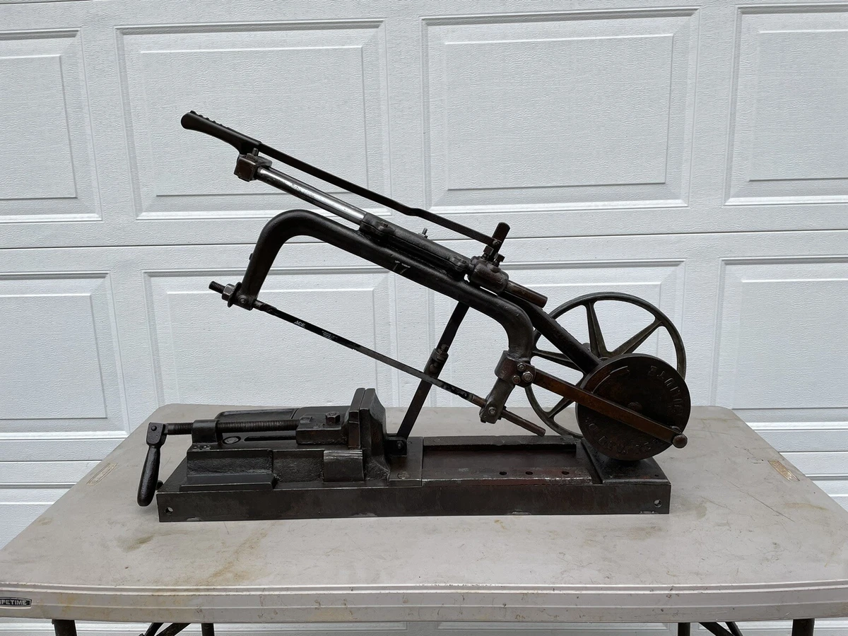 Antique Power Hacksaw