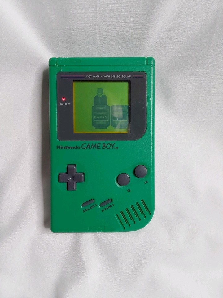 Green Nintendo Gameboy Original ! W/5 Games & Instruction Manuals ...