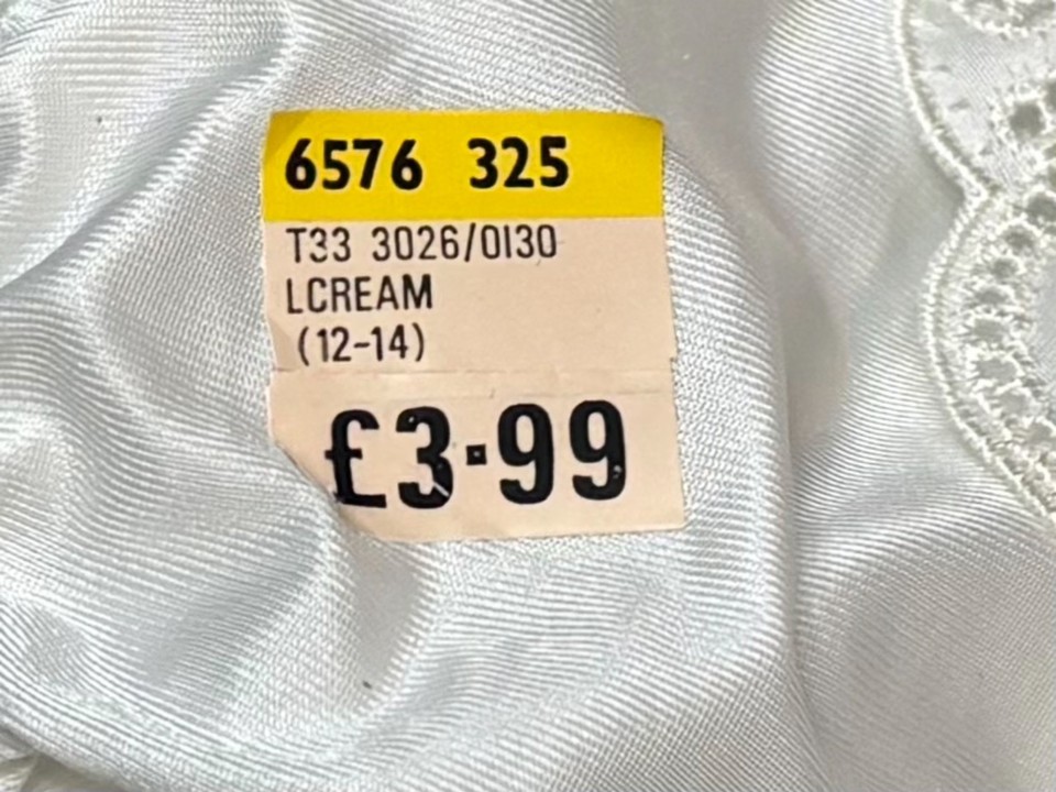 St Michael cream Satin PANTIES Vintage Lingerie M@S Full satin Panties ...