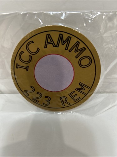 ICC Ammo 223 REM Logo Patch Shot Show 2024 | eBay