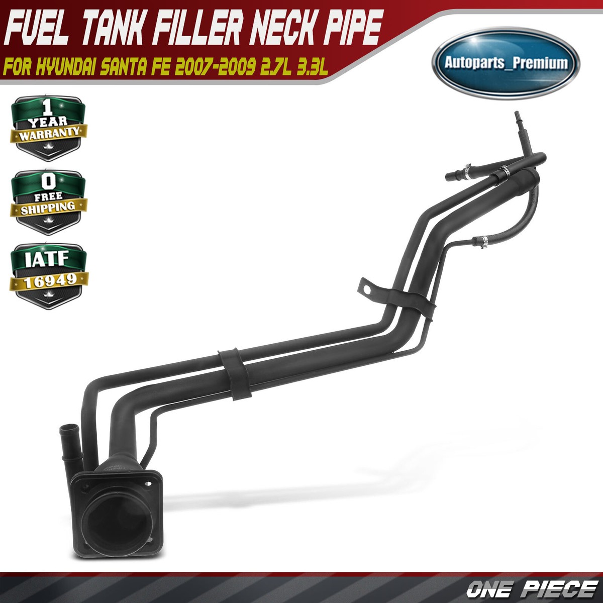 Neck Pipe Terminal Externo Santa Fe 2007 2008 2009 2010 2011 2012 Fuel ...