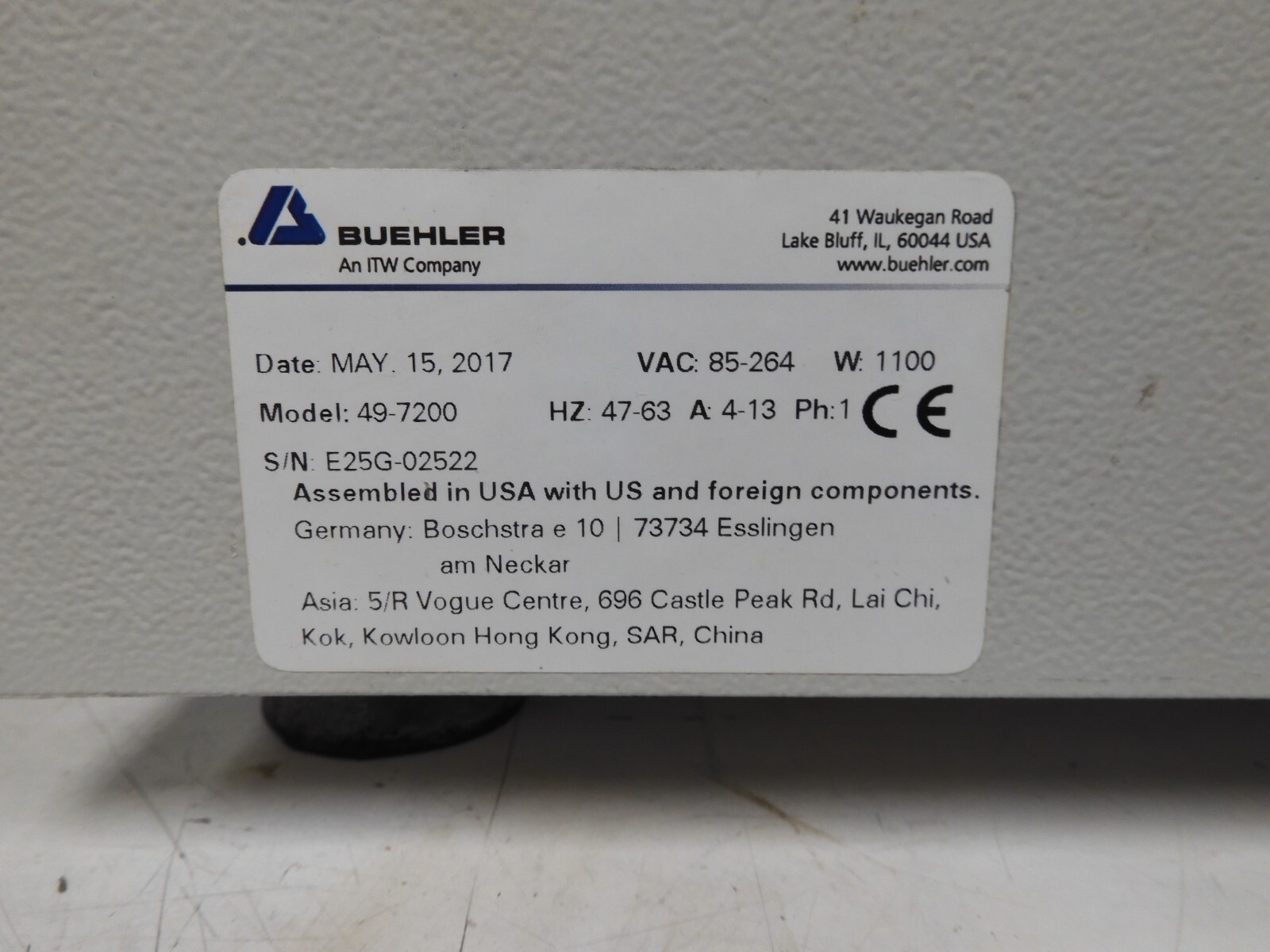 Buehler Ecomet - model 240 Grinder/Polisher w/ 10" platen - New in 2017 | eBay