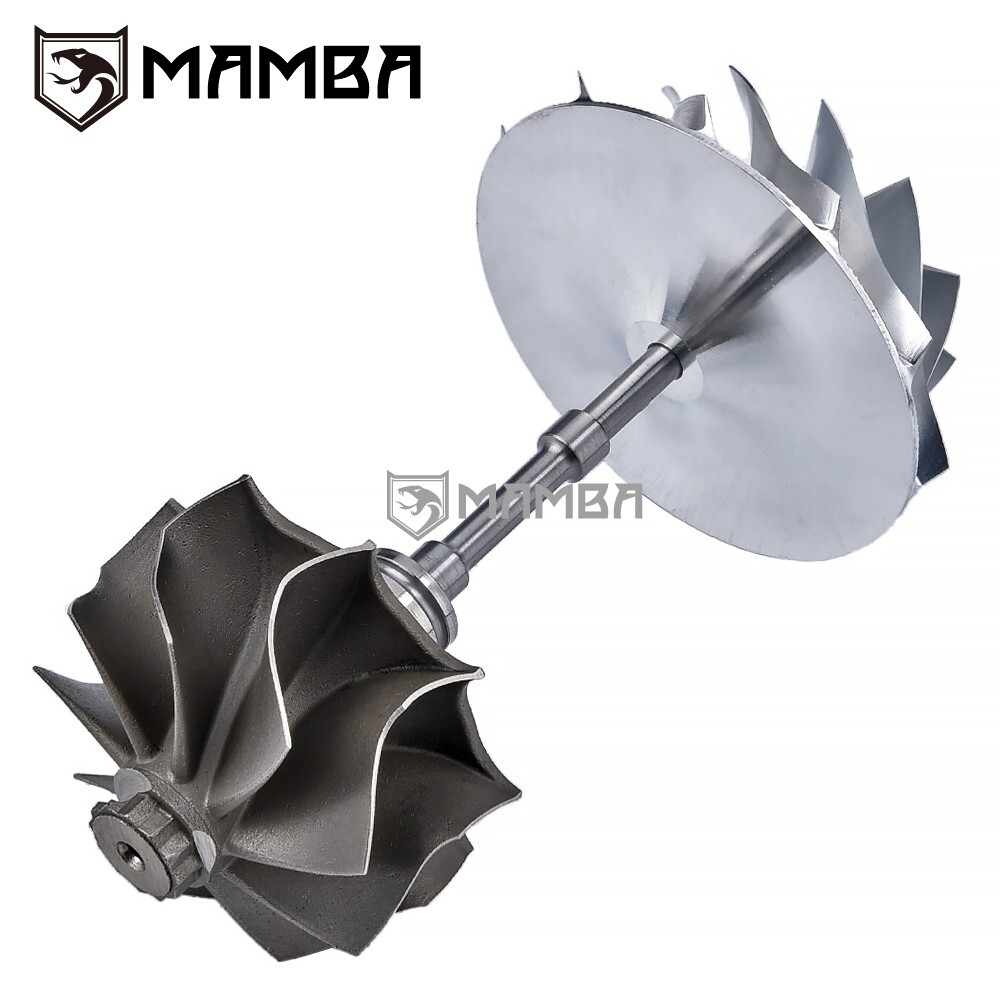 580HP Upgrade Turbo Compressor + Turbine Wheel For Nissan VR30 Z Q60 ...