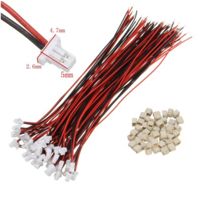5sets Micro JST SH 1.0mm 2/3/4/5/6/7-Pin Female Connector w/ Wire&Male ...