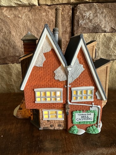 Department 56 New England 1992 "Yankee Jud Casting" 5643-0 Christmas Village | eBay