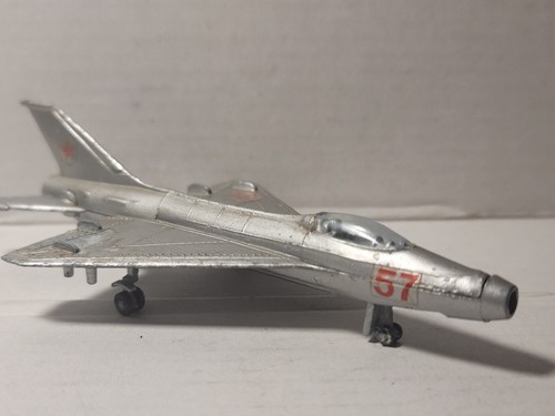 Lintoy MIG-21 Fighter Jet Military Aircraft Diecast Vintage. | eBay