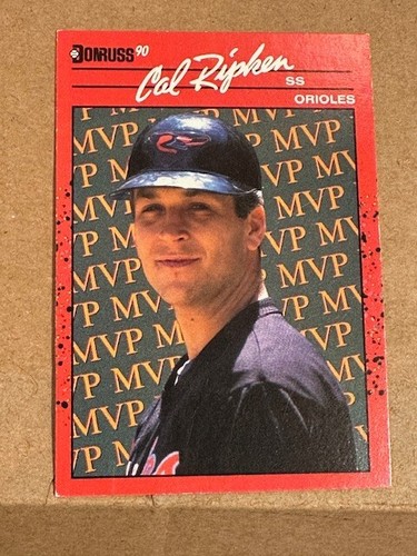 DonRuss 1990 Cal Ripken Jr. MVP # BC-18 No Dot Error Card Rare Find | eBay
