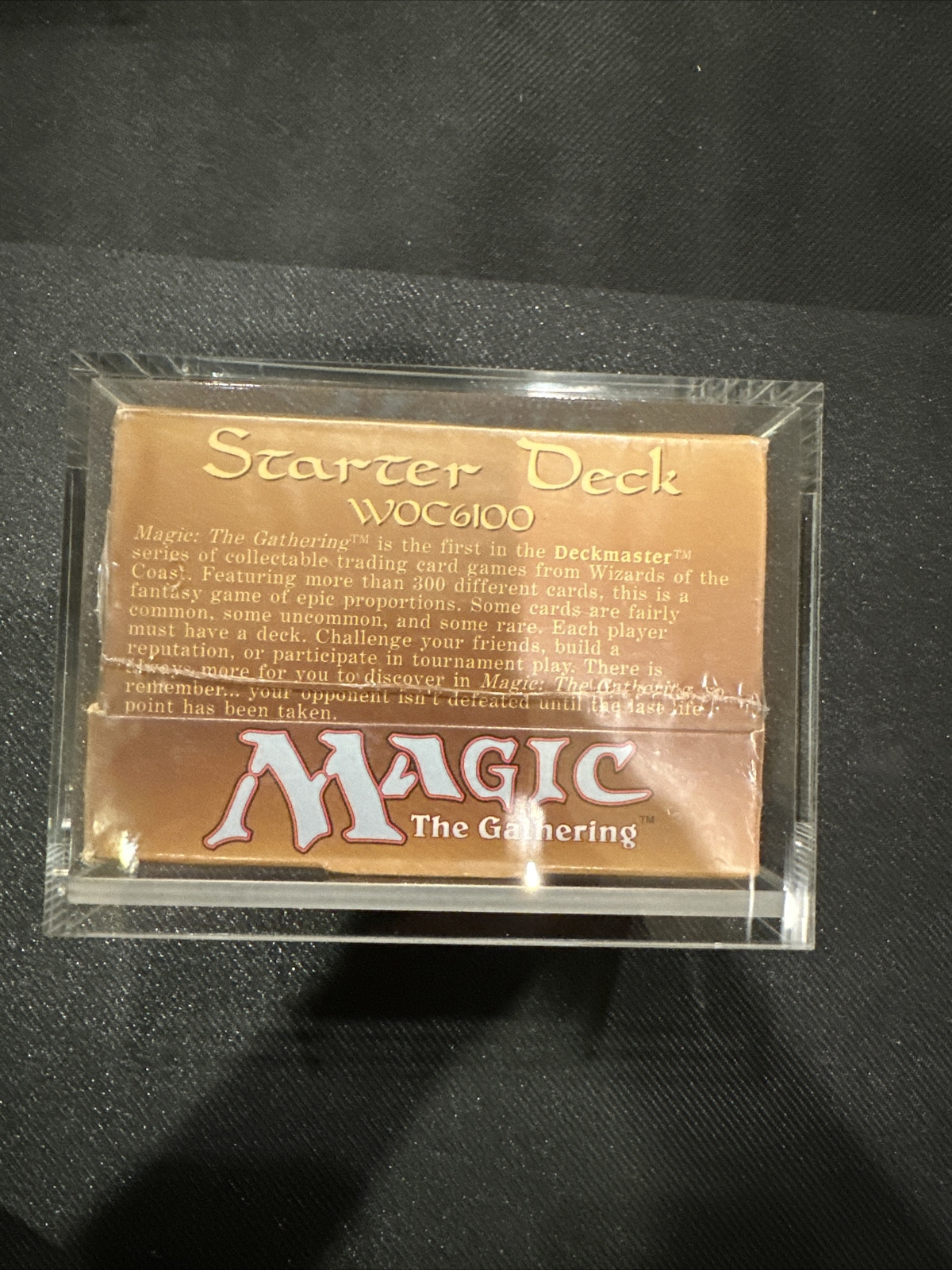 Magic The Gathering MTG 4th Edition Deckmaster Starter Deck for sale ...
