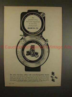 1960 Mamiya C2 TLR Camera Ad - Greatest Thing Ever!! | eBay