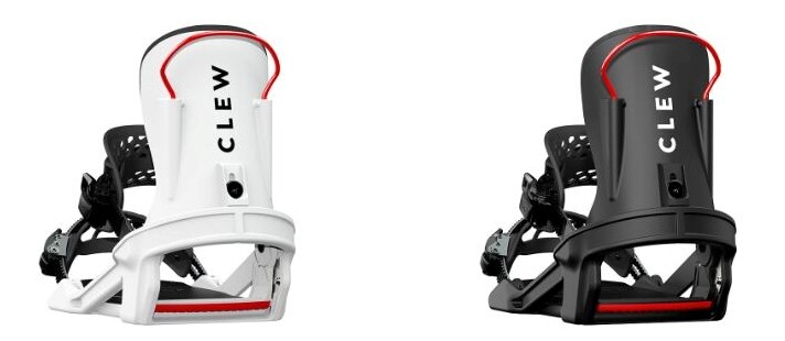 Clew Step In Binding 24-25 Model FREEDOM 1.0 Snowboard White Black S M ...