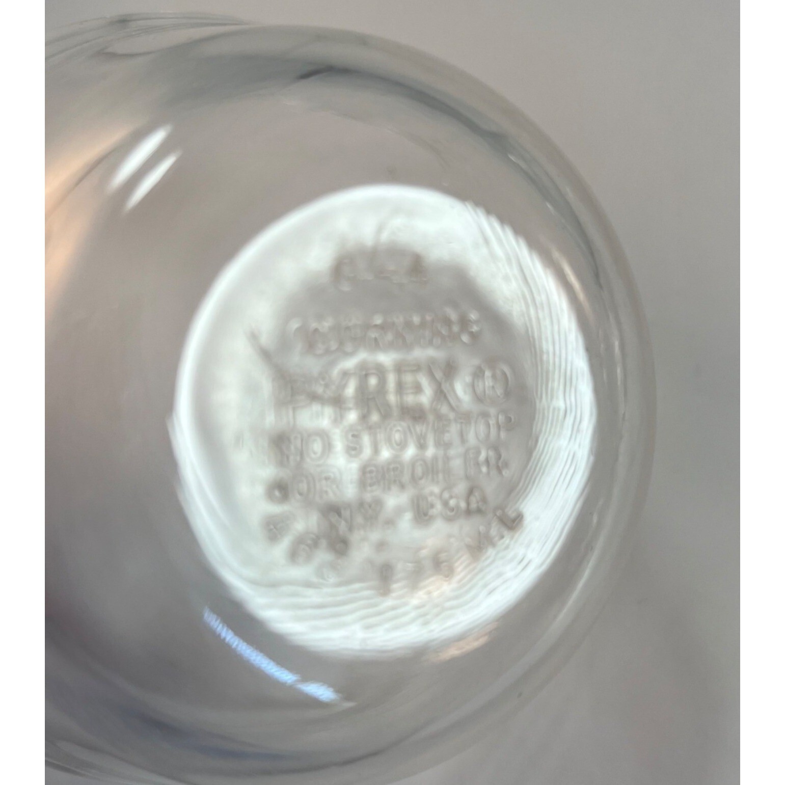 Vintage Pyrex Clear Custard Dessert Cups Scalloped 175 ML 6 FL OZ #463 ...