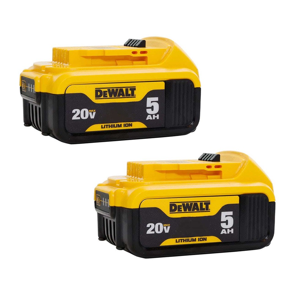 Dewalt Dcb205-2 20-Volt Max Premium Lithium-Ion 5.0Ah, 2 Pack | eBay