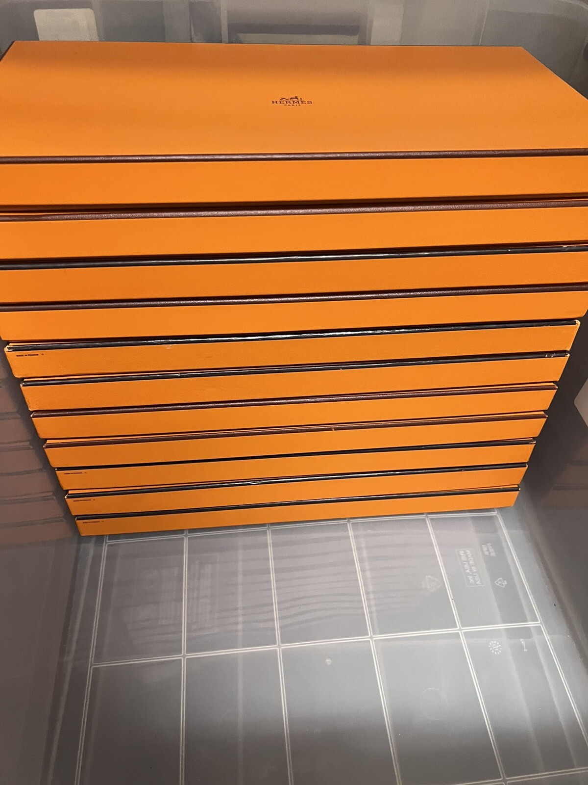 HERMES Cashmere Shawl Boxes - 140cm Shawl Size - Scarf Box | eBay