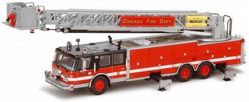 NEW! Code 3 Collectibles Chicago Fire Department, IL E-One Platform ...