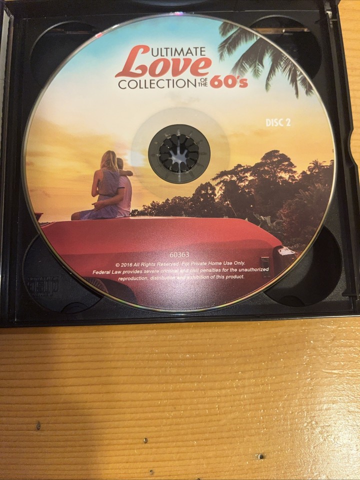 Ultimate Love Collection of the 60's 3-CD Audio CD Very Good | eBay
